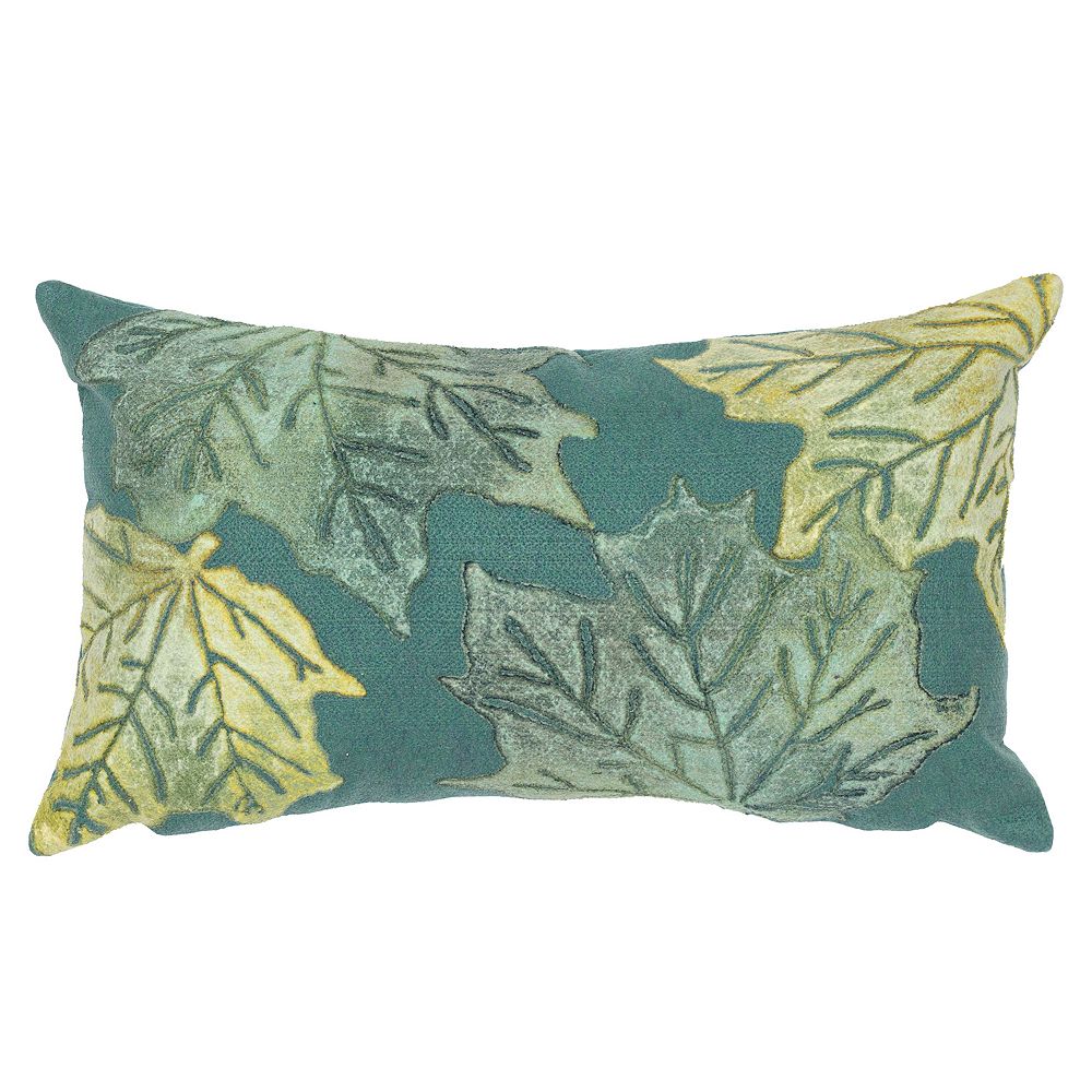 Liora Manne Visions IV Leaf Toss Indoor/Outdoor Pillow