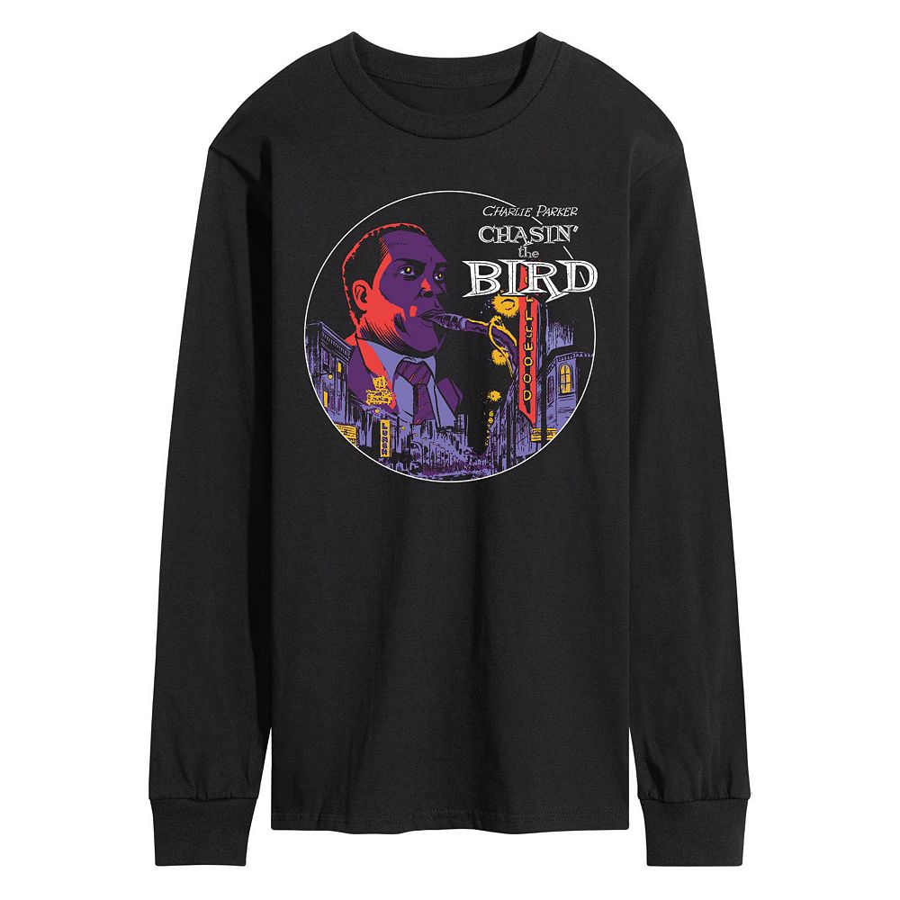 Men's Charlie Parker Chasin The Bird Long Sleeve Tee
