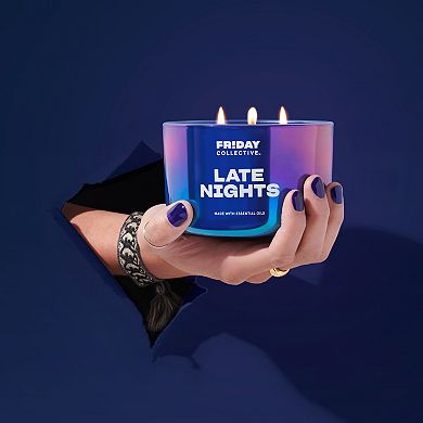 Friday Collective Late Nights 13.5-oz. Candle Jar
