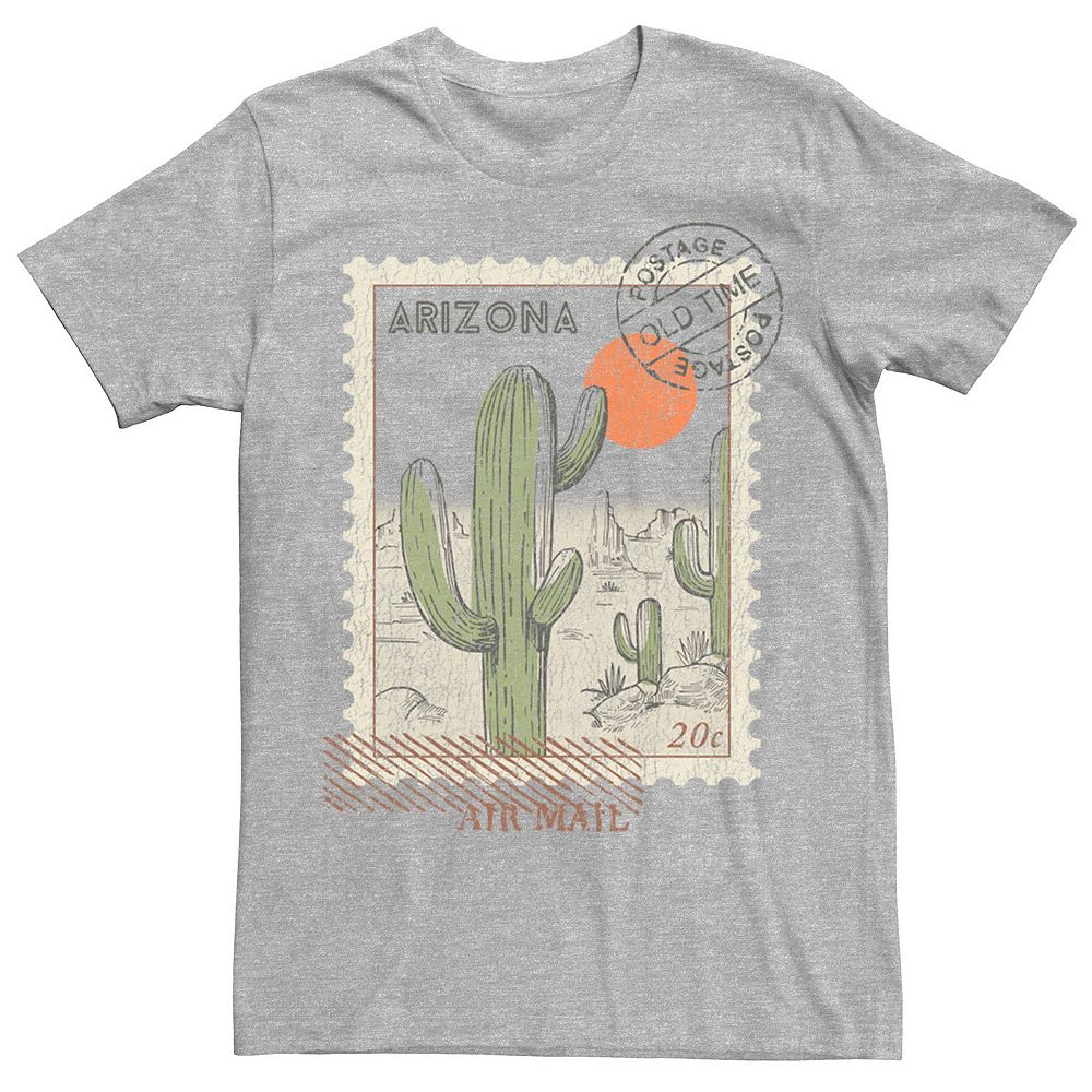 Men's Arizona Desert Scene Stamp Tee