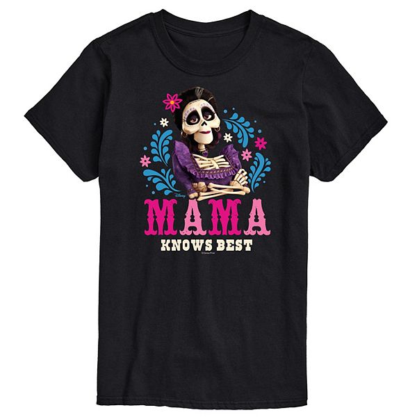 Disney's Coco Big & Tall Mama Knows Best Graphic Tee