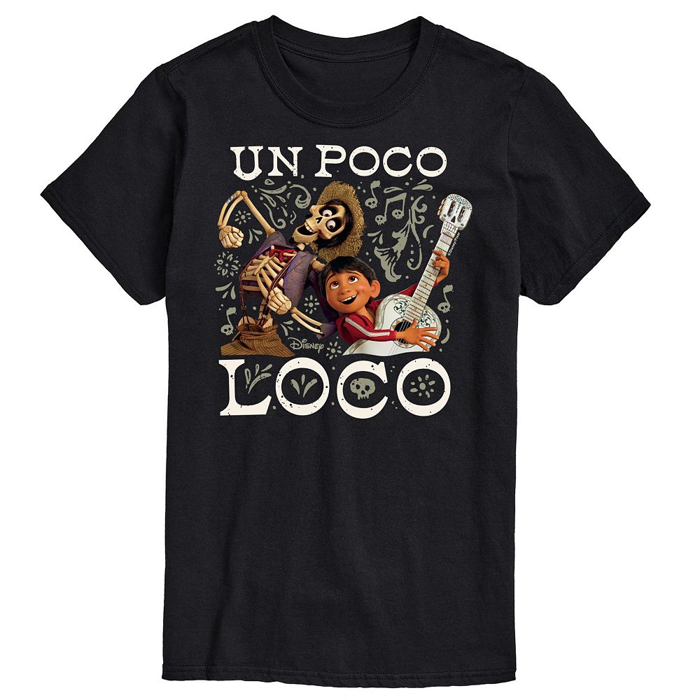 Disney's Coco Big & Tall Un Poco Loco Graphic Tee