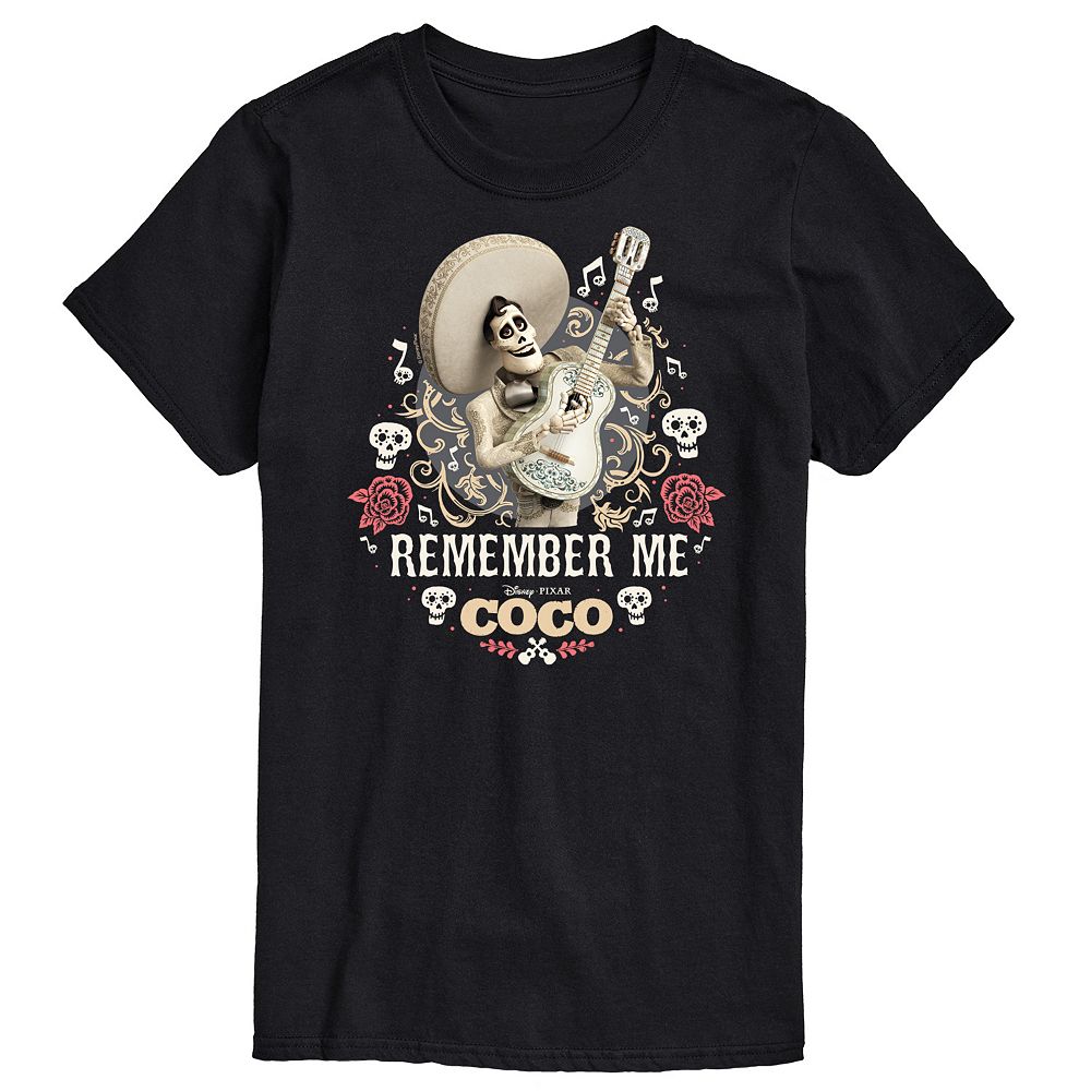 Disney's Coco Big & Tall Remember Me Ernesto Graphic Tee