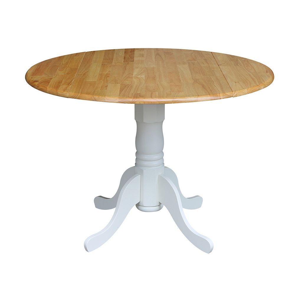 Round Drop Leaf Table