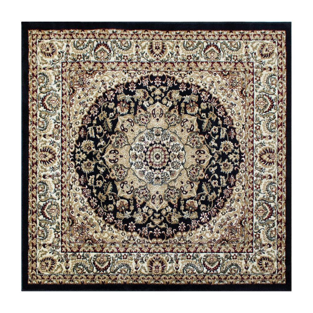 Masada Rugs Masada Rugs Bellagio Collection 5'x5' Traditional Square ...