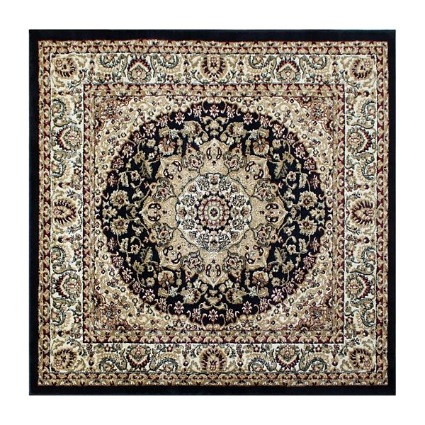 Masada Rugs Masada Rugs Bellagio Collection 5'x5' Traditional Square ...