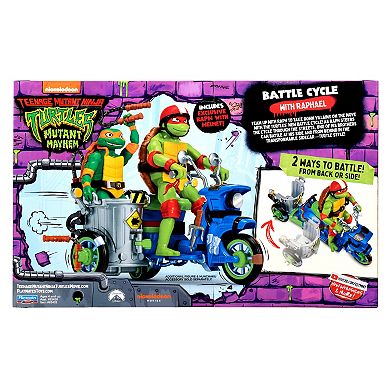 Teenage Mutant Ninja Turtles: Mutant Mayhem Battle Cycle with Exclusive ...