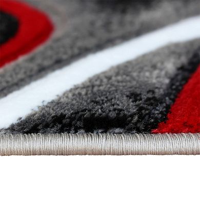 Masada Rugs Masada Rugs Sophia Collection 2'x7' Area Rug with Hand ...