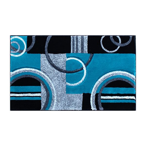 Masada Rugs Masada Rugs Sophia Collection 2'x3' Hand Sculpted Modern ...