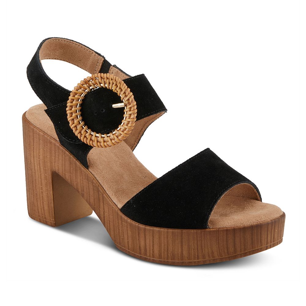 Spring Step Gamona Women's Cork Heeled Sandals