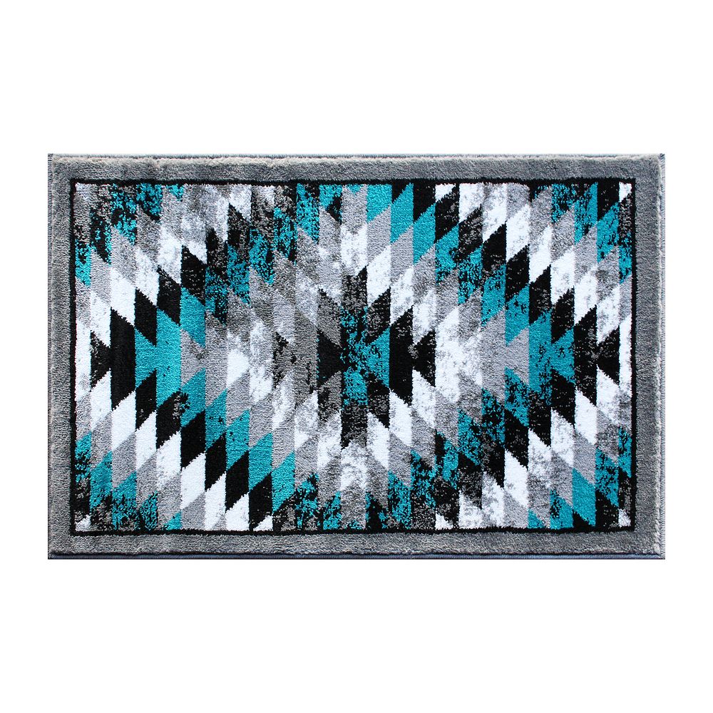 Masada Rugs Masada Rugs Stephanie Collection 2'x3' Area Rug Mat with ...