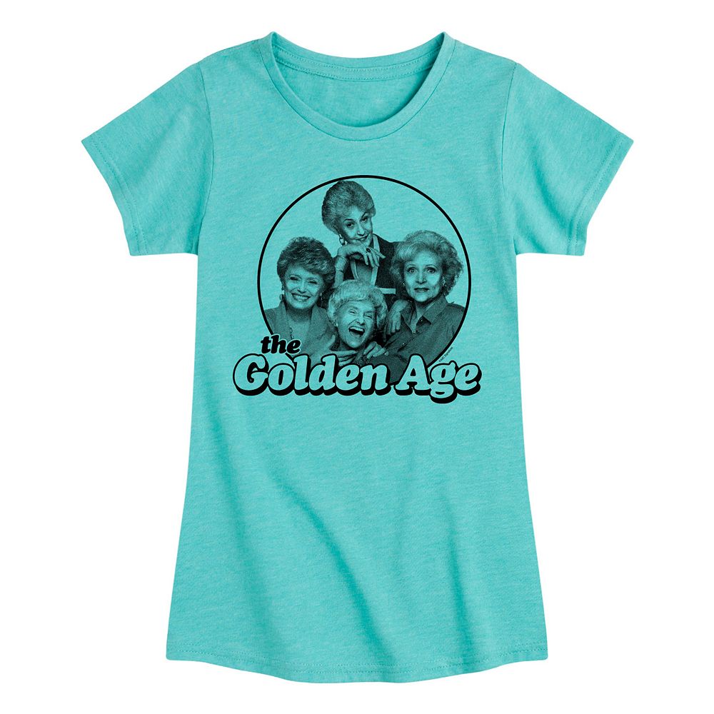 Girls 7-16 Golden Girls Golden Age Graphic Tee