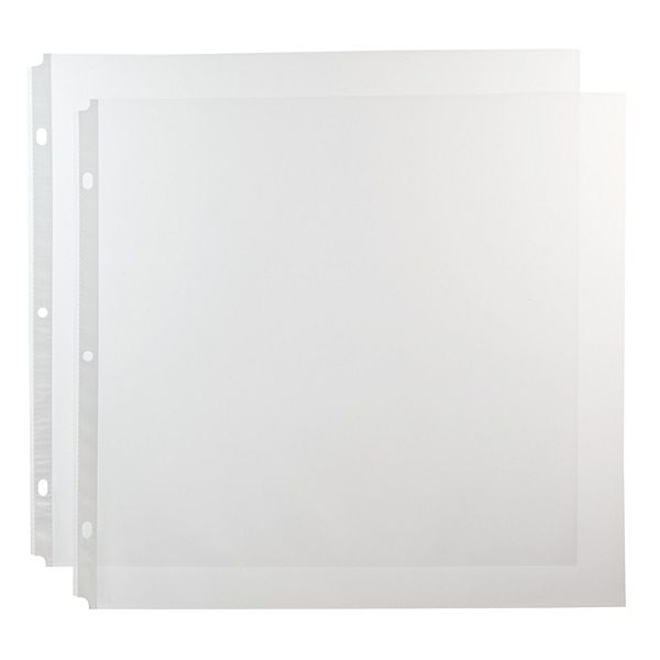Photo Album Protective Sleeves Refill Pages, 12x12 Scrapbook Page ...