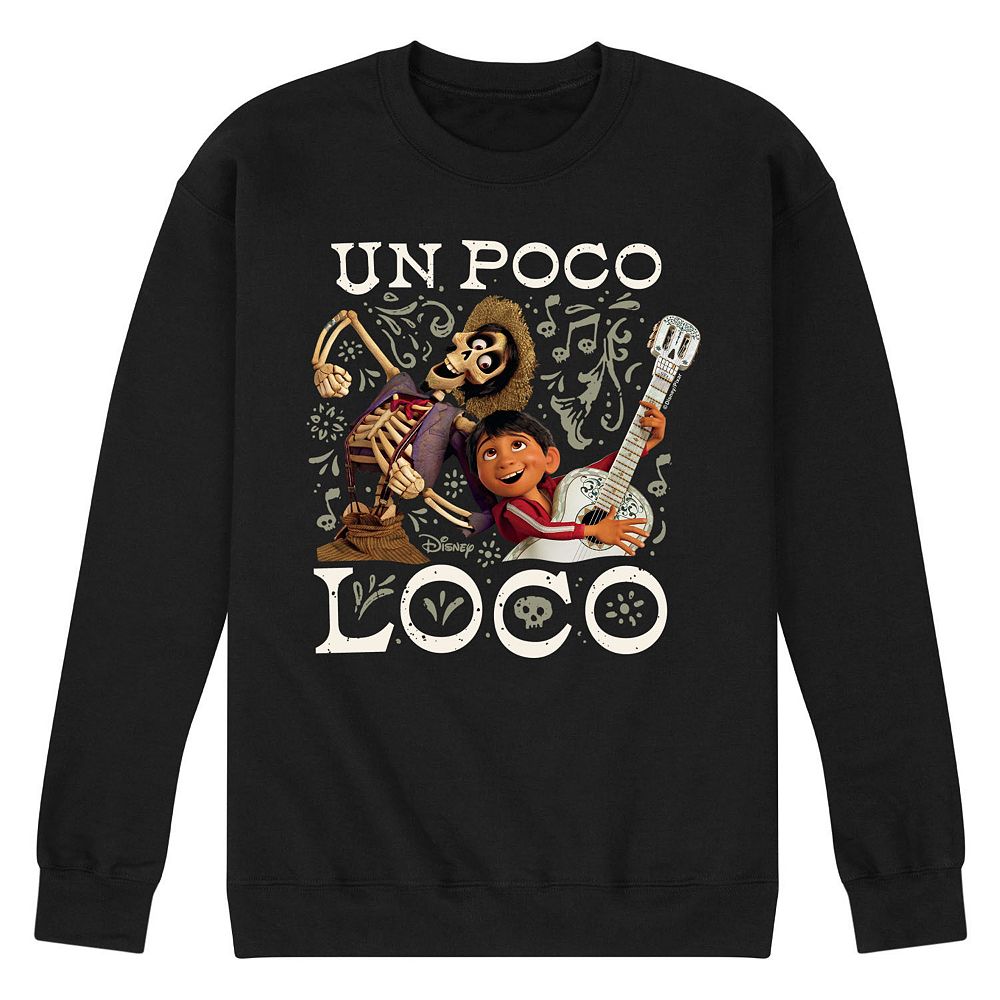 Disney / Pixar's Coco Men's Un Poco Loco Fleece Sweatshirt
