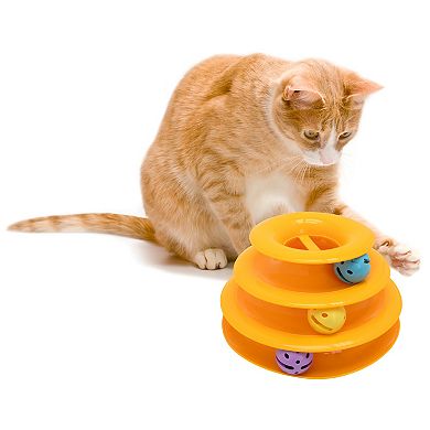 Kitty City Orange High Rise Ball Track