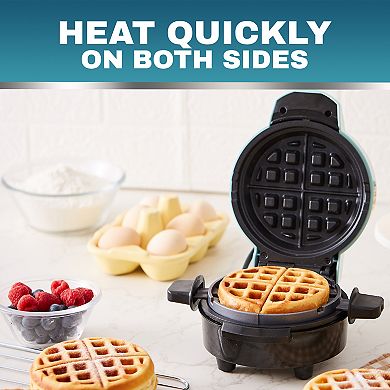Elite 5-in. Fluffy Stuffed Nonstick Waffle Maker