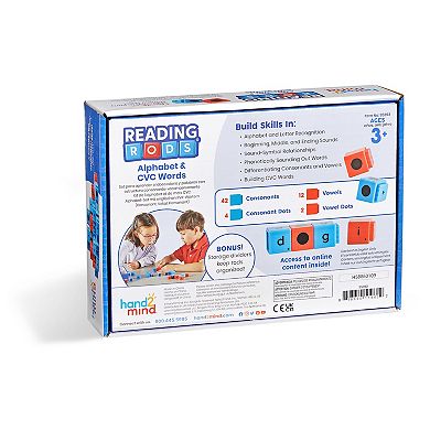Reading Rods Alphabet & CVC Words Activity Set