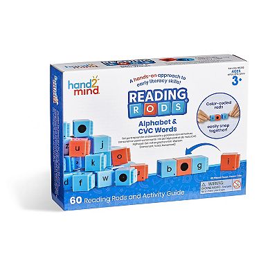 Reading Rods Alphabet & CVC Words Activity Set