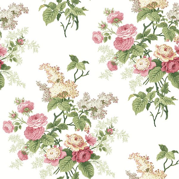 RoomMates Waverly Emma's Garden Peel & Stick Wallpaper