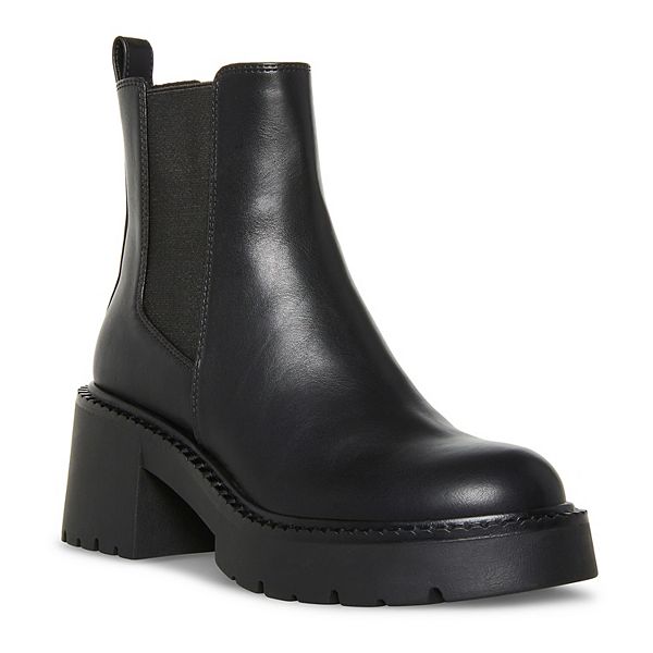 Tianna Lug Sole Chelsea Boot - 6 - Black – BrickSeek