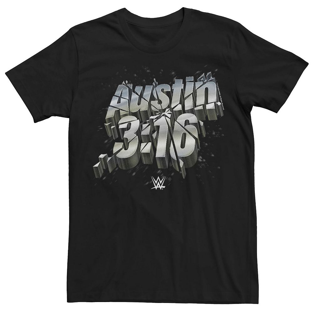 Men's WWE Stone Cold 3:16 Finisher 3D Poster Tee