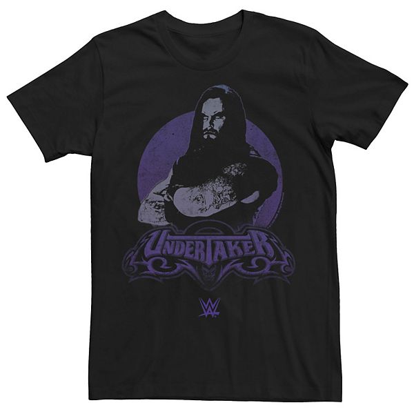 Men's WWE Undertaker Purple Moon Poster Tee
