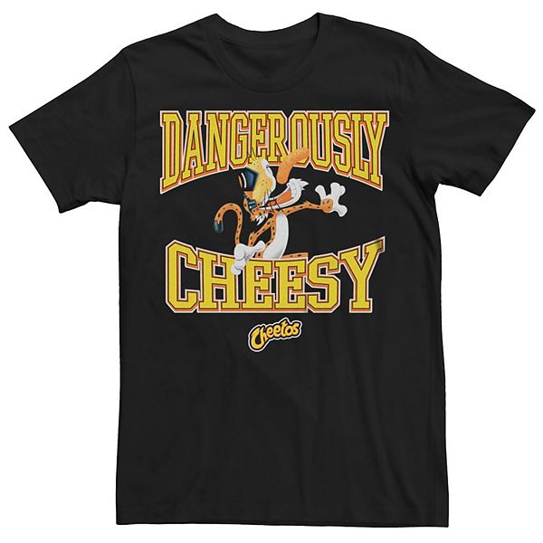 Men's Chester Cheetos Dangerously Cheesy Tee