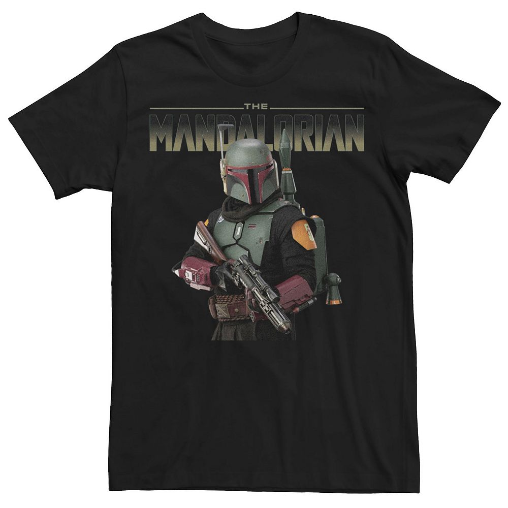 Men's Star Wars The Mandalorioan The Mando Poster Tee