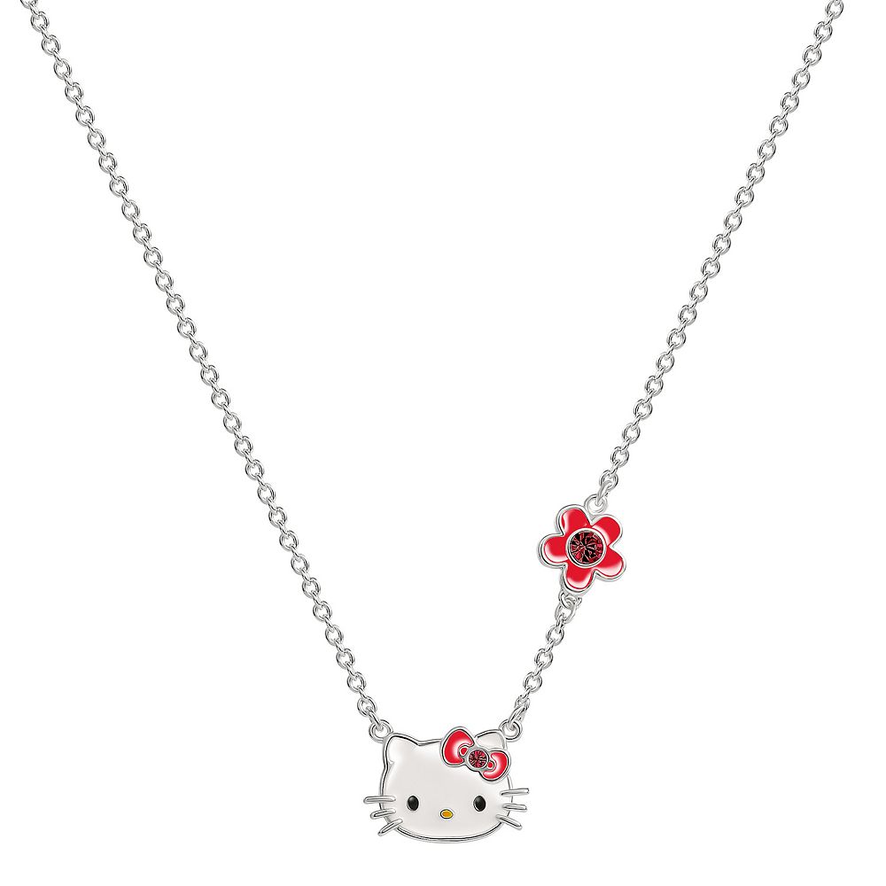 Hello kitty necklace silver store