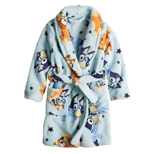 Toddler Boy Bluey "Space Bluey" Robe