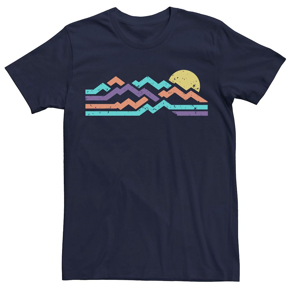 Men's Multicolored Mountain Range Tee