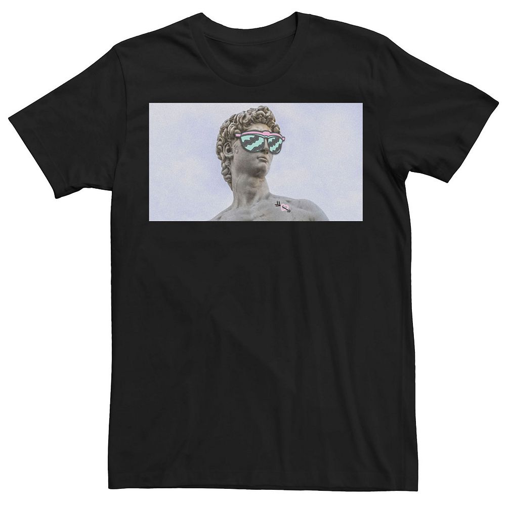 Mens David Glasses Photo Tee 7551