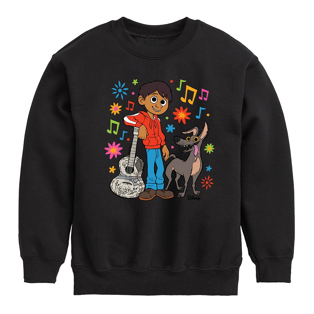 Disney / Pixar's Coco Boys 8-20 Miguel Y Dante Graphic Fleece Sweatshirt