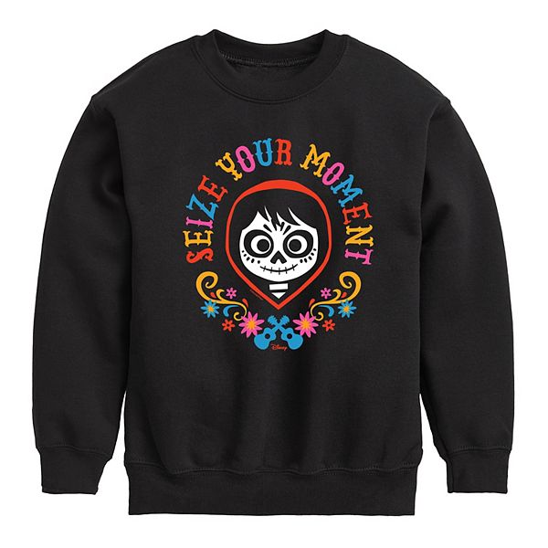 Disney / Pixar's Coco Boys 8-20 Seize Your Moment Graphic Fleece Sweatshirt