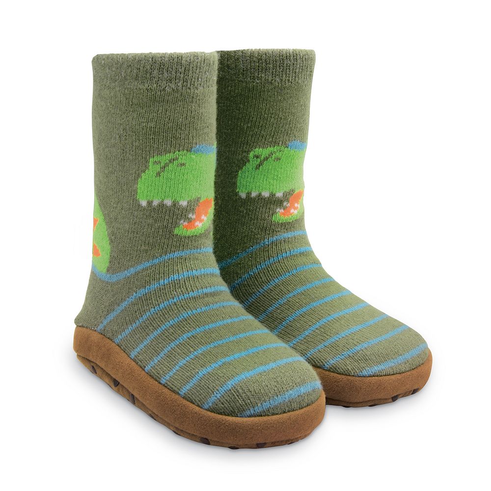 Baby Boy Jumping Beans® Dinosaur Slipper Socks