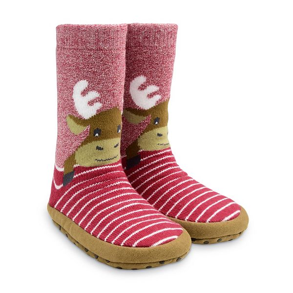 Baby Jumping Beans® Moose Slipper Socks