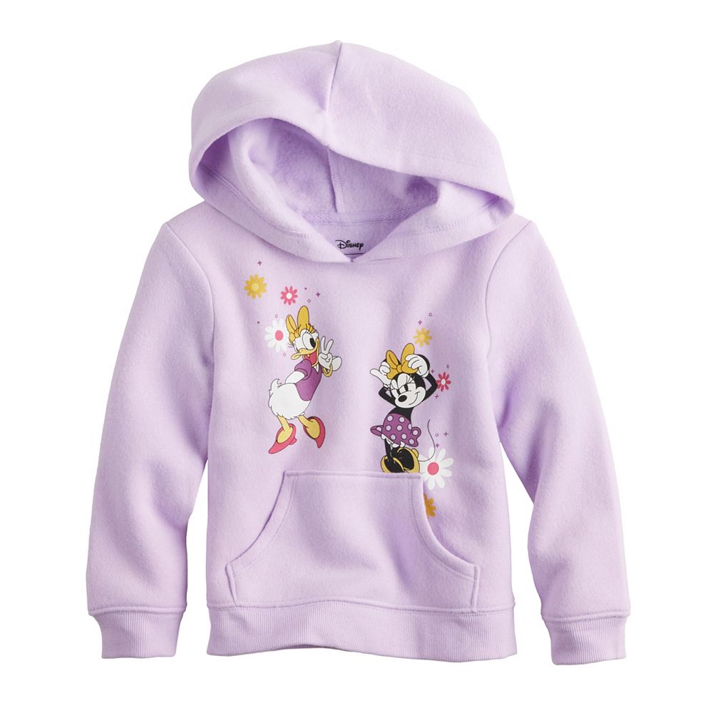 Disney's Minnie Mouse and Daisy Duck Baby & Toddler Girl Fleece Hoodie ...