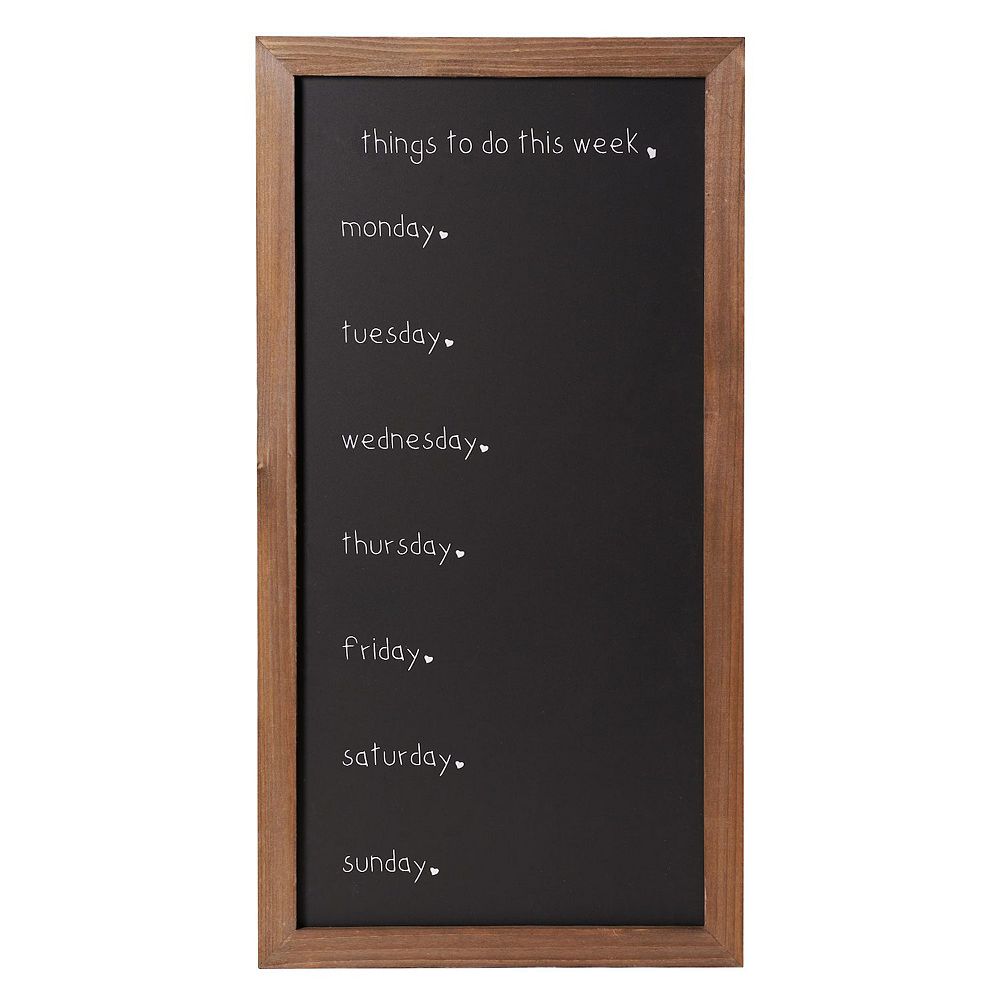 American Art Décor Addie Joy Chalkboard Planner