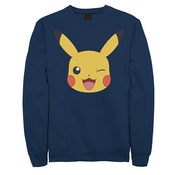Big & Tall Pokémon Pikachu Big Face Logo Sweatshirt