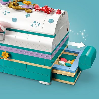 Disney's The Little Mermaid Ariel’s Treasure Chest 43229 Building Toy ...