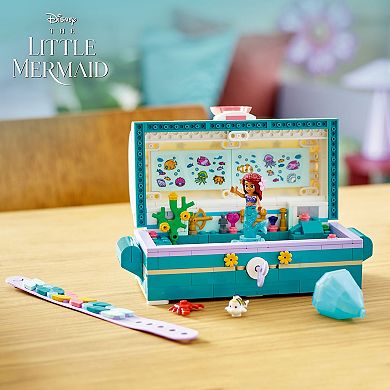 Disney's The Little Mermaid Ariel’s Treasure Chest 43229 Building Toy ...