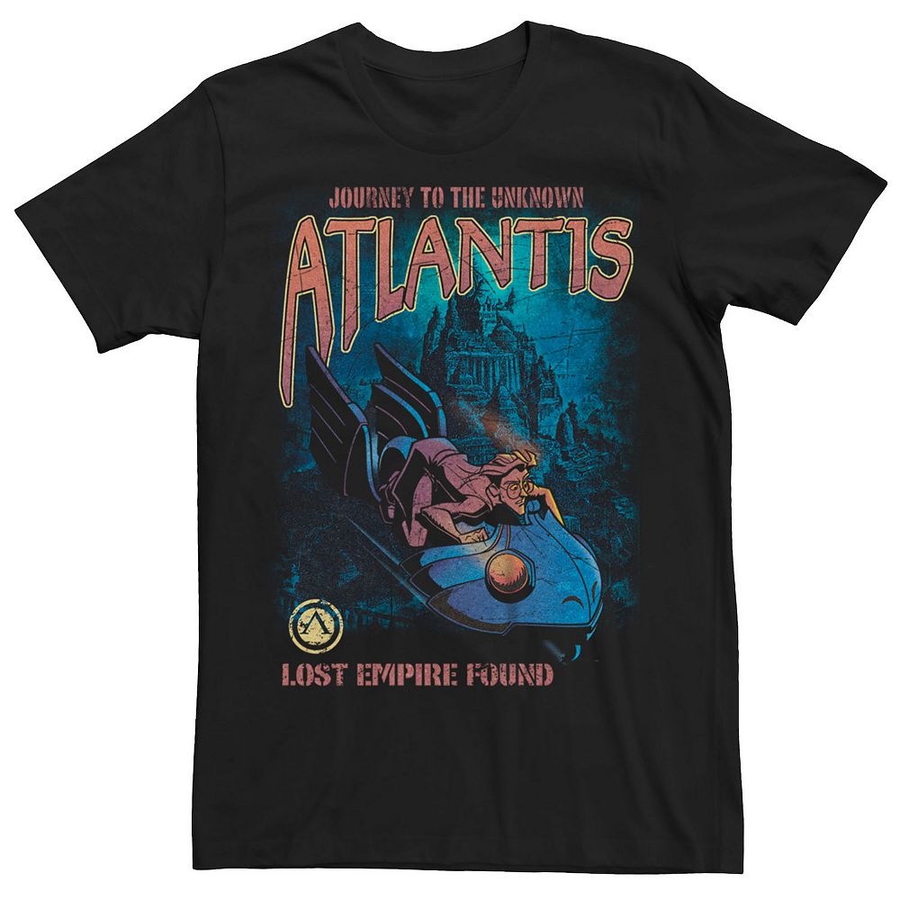 Disney's Atlantis Men's Journey To The Unknown Tee