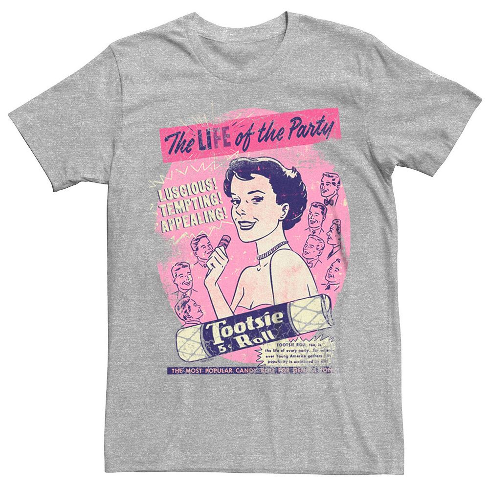 Men's Tootsie Roll Vintage Party Poster Tee