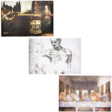 20x Leonardo da Vinci Posters Wall Art Print Poster for Home Office 13 ...