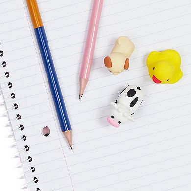 Yoobi 3D Farm Eraser Set