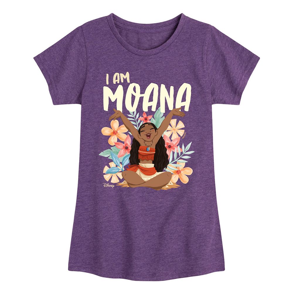 Disney's Moana Girls 7-16 I Am Moana Graphic Tee