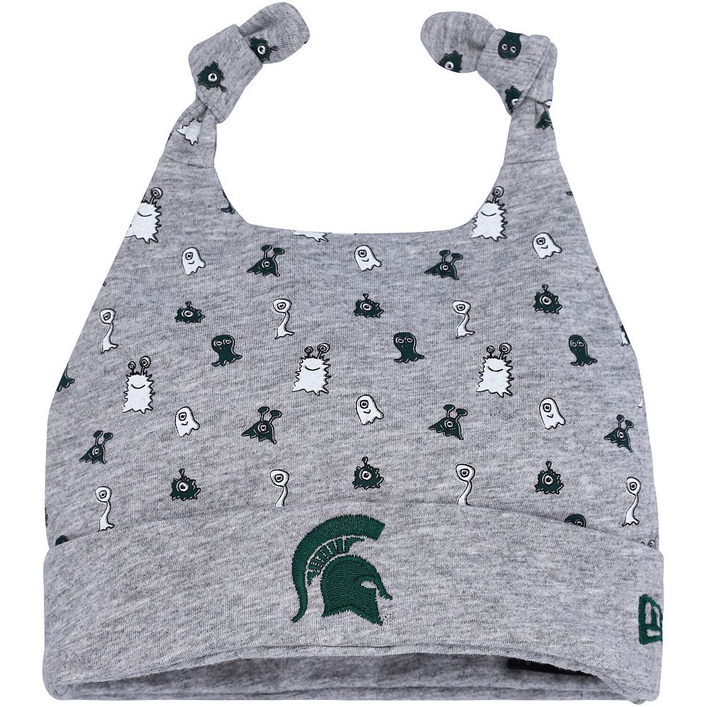 Newborn & Infant New Era Heather Gray Michigan State Spartans Critter ...