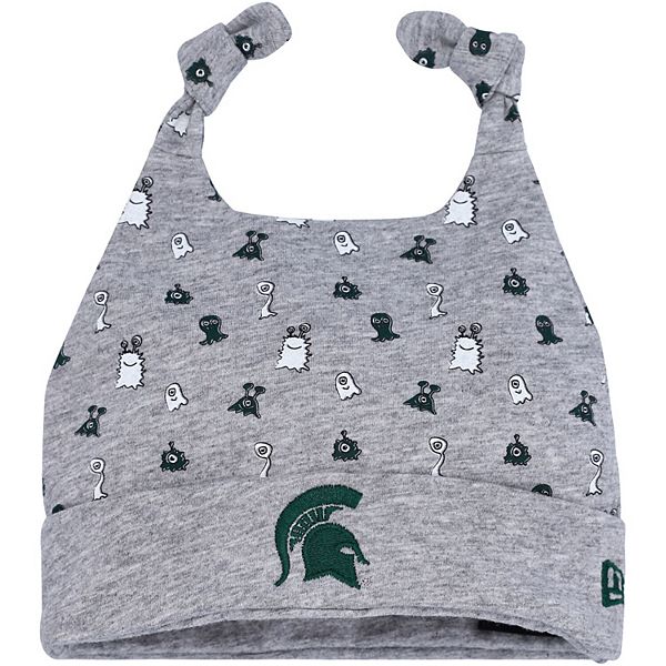 Newborn & Infant New Era Heather Gray Michigan State Spartans Critter ...