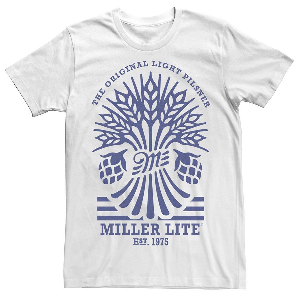 Big & Tall Miller Coors The Original Light Pilsner Poster Tee