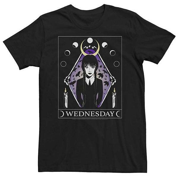Big & Tall Wednesday Moon tarot Photo Tee